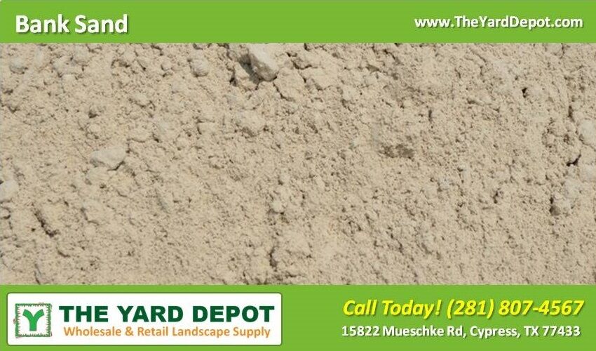 Sand & Gravel - The Yard Depot in Cypress | Wholesale Landscape ...